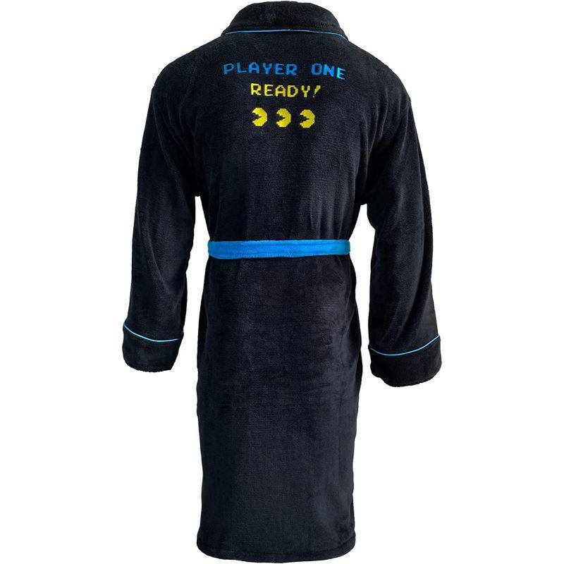 Pacman Player One Ready Bathrobe Men's Gaming Dressing Gown - The ...