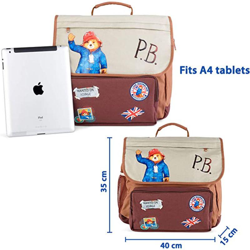 Paddington Bear Child Unisex Messenger Satchel Backpack School Bag ...
