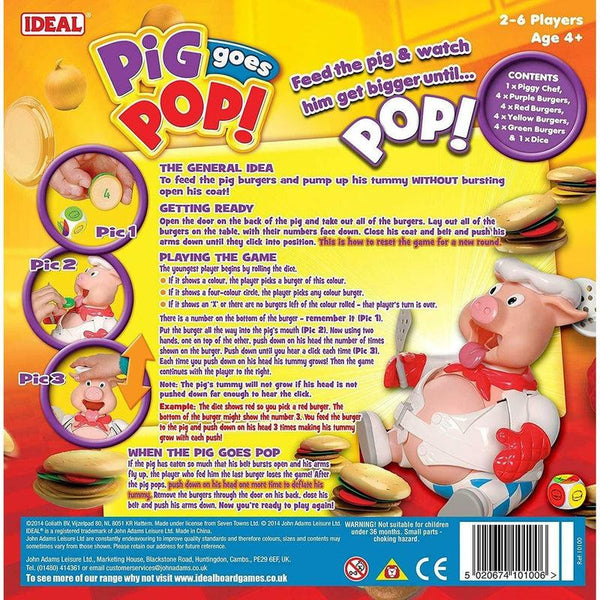 Pig Goes Pop! Kids Game - Feed The Pig And Watch Him Get Bigger Until ...