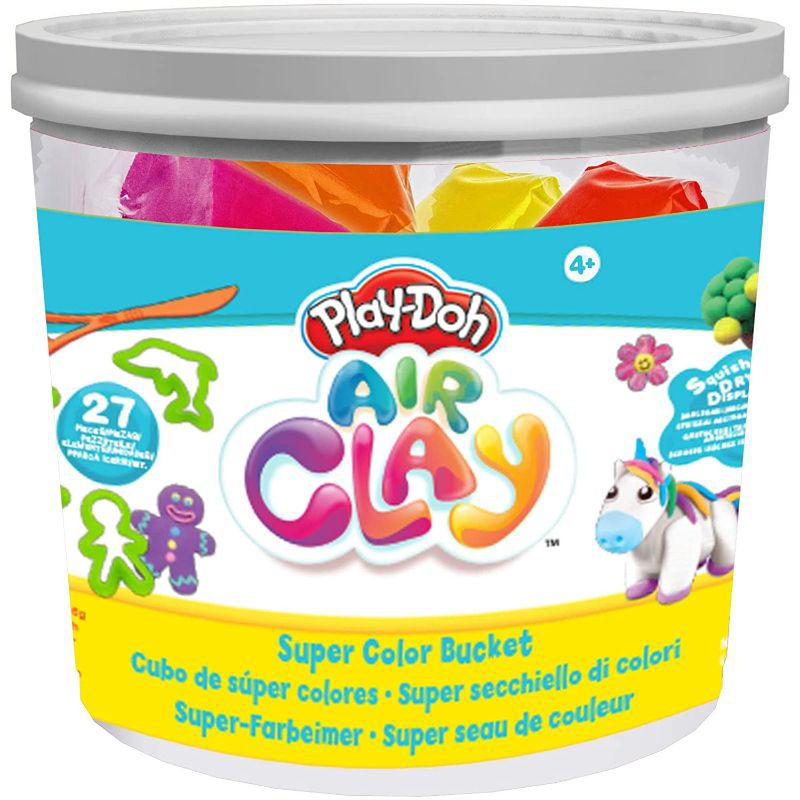 Play-Doh Air Clay Super Colour Bucket Sculpting Set - The Online Toy Store