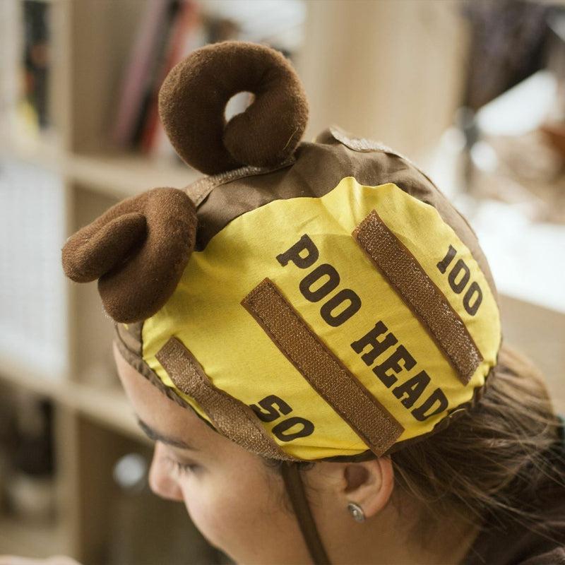 Poo Head Game Throw And Catch Butthead Family Fun Classic Velcro Ball ...