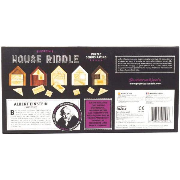 Professor Puzzle The Einstein Collection House Riddle 3D Brain Teaser ...