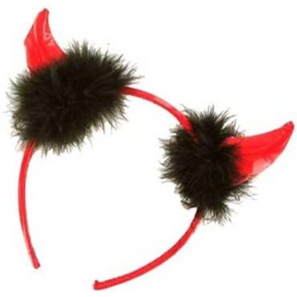 Red Pvc Devil Horns - The Online Toy Store