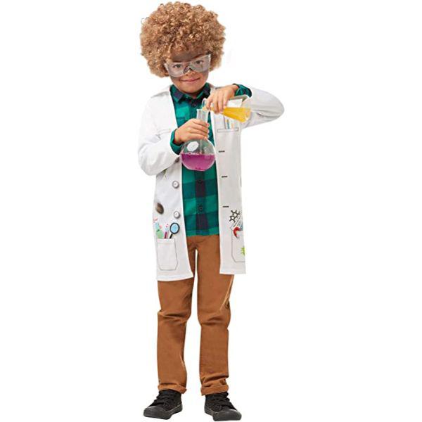 Rubies Mad Scientist Lab Coat Child Unisex Fancy Dress Costume - The ...