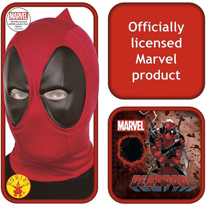 Rubie's Official Disney Marvel Deadpool Mask Deluxe, Super Hero Costum ...