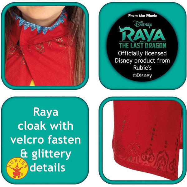 Rubies Raya and The Last Dragon Cape - Child - The Online Toy Store