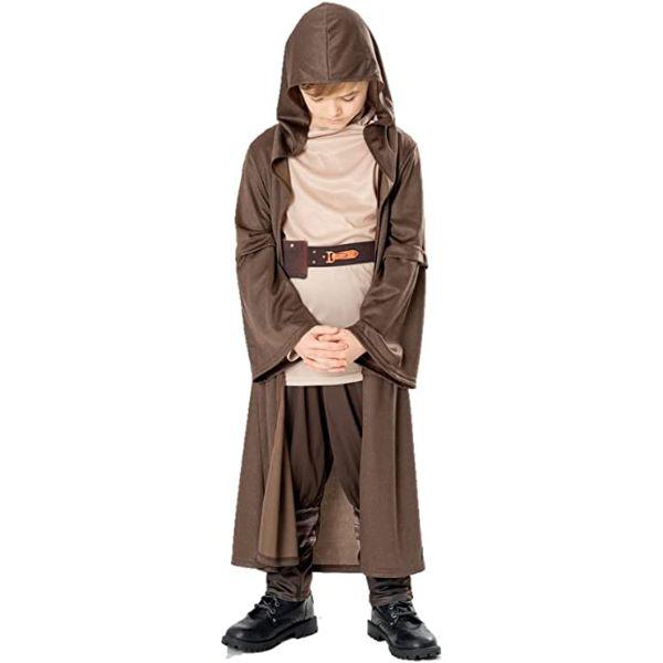 Rubies Star Wars Obi-Wan Kenobi Jedi Robe Boy's Fancy Dress Costume ...