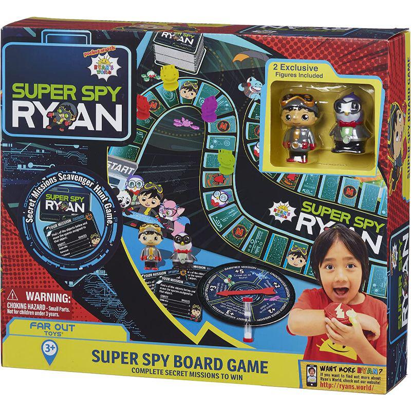 Ryan's World Super Spy Board Game - The Online Toy Store