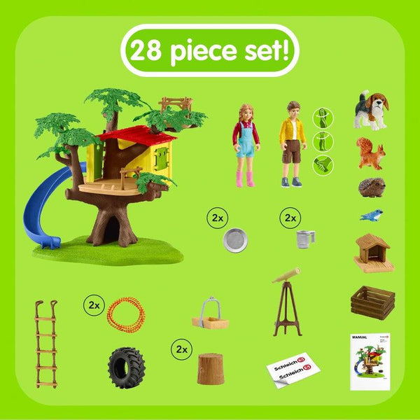Schleich Farm World Adventure tree house - The Online Toy Store