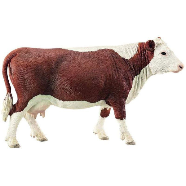 Schleich Farm World Hereford Cow Figurine - The Online Toy Store
