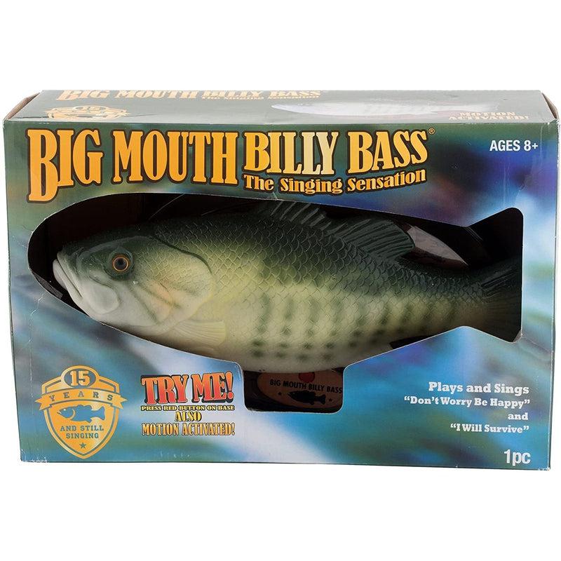 Singing Sensation Billy Bass- Sings I Will Survive, 28 cm Long Colour ...