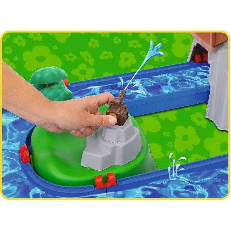 Smoby Aquaplay Adventureland Child's Water Table Playset with Boat Sli ...