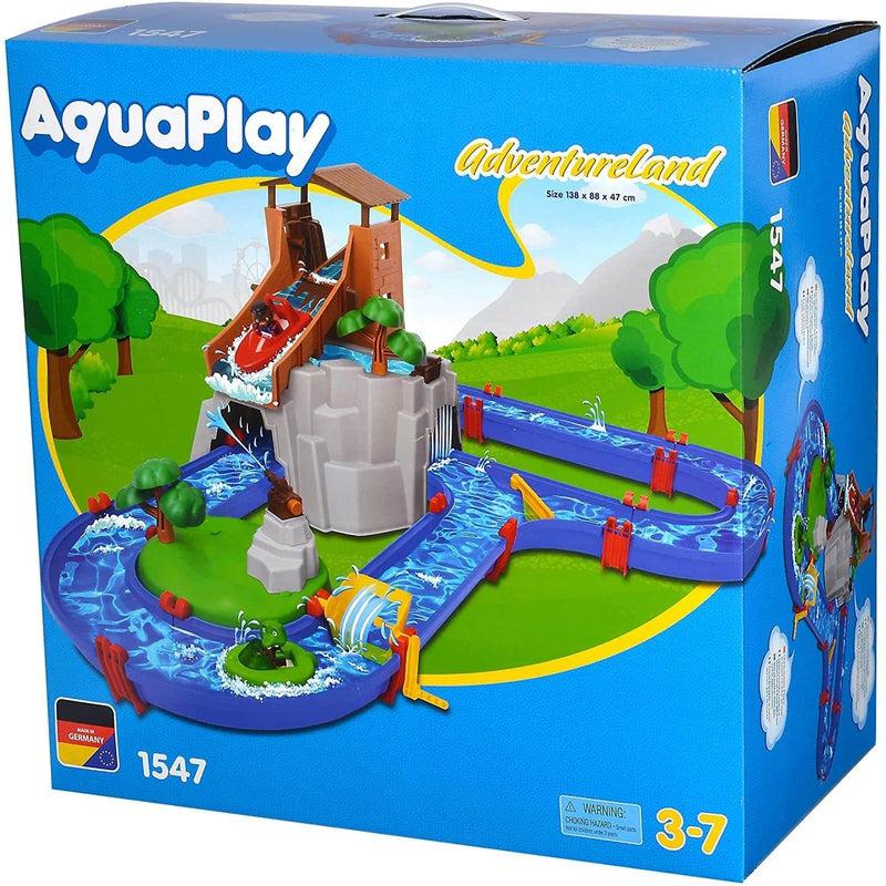 Smoby Aquaplay Adventureland Child's Water Table Playset with Boat Sli ...