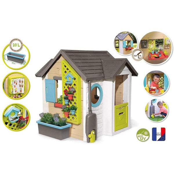 Smoby Kids Garden Playhouse with 15 Accessories - The Online Toy Store