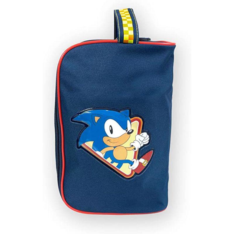 Sonic the Hedgehog Stepping Out Classic Wash Bag - The Online Toy Store