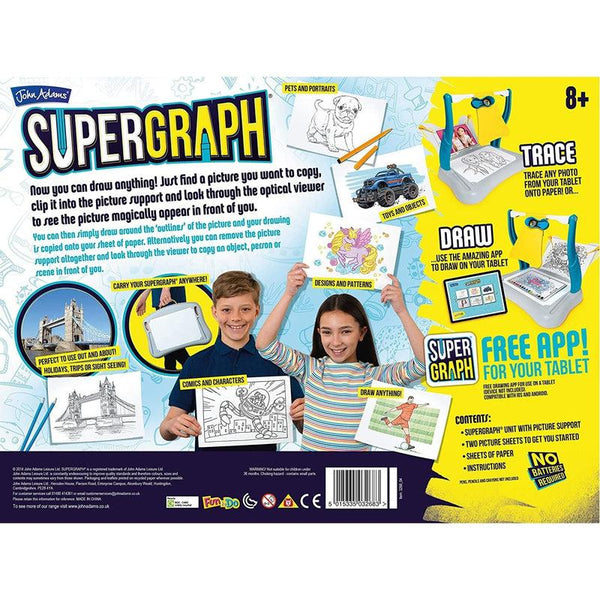 SuperGraph Drawing Station from John Adams - The Online Toy Store