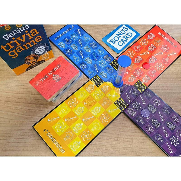 The Lagoon Group Einstein Genius Trivia Game, Multi - The Online Toy Store