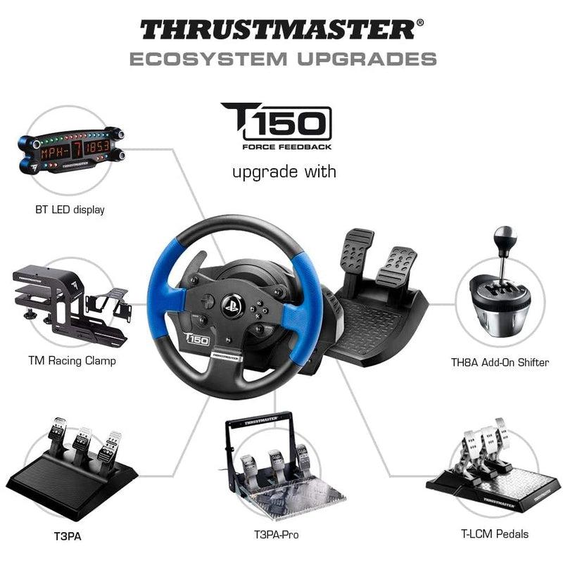 ThrustMaster T150 RS Force Feedback Racing Wheel with 2 Pedals set ...