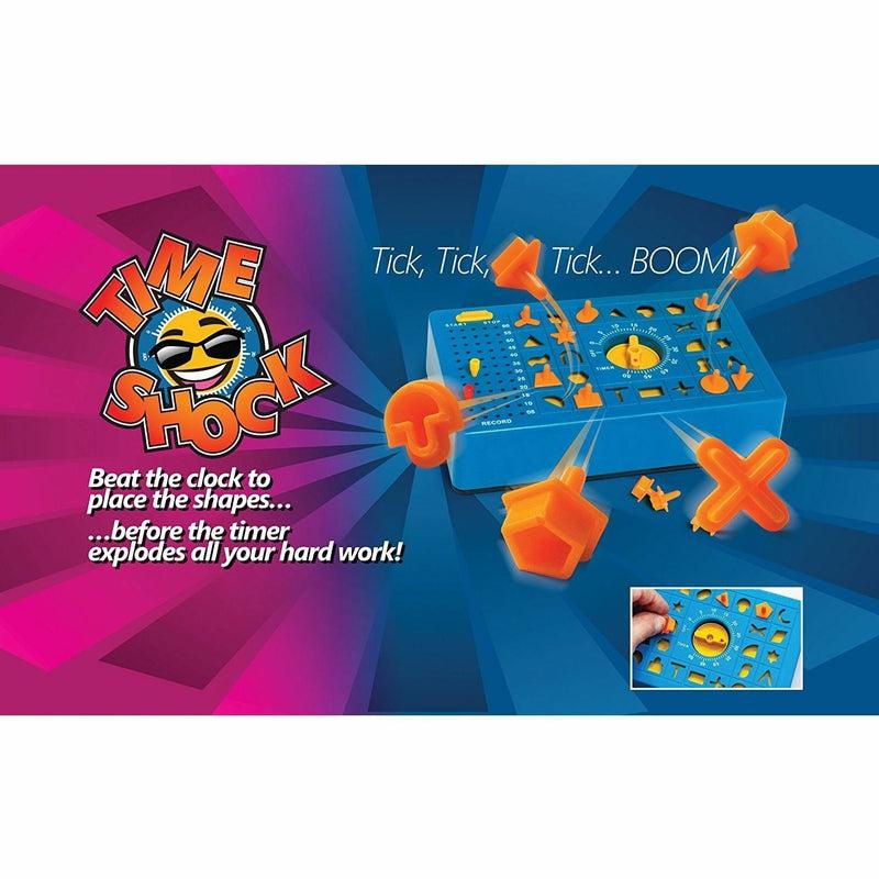 Time Shock Game Clockwork Shape Sorting Race Against The Clock Toy ...