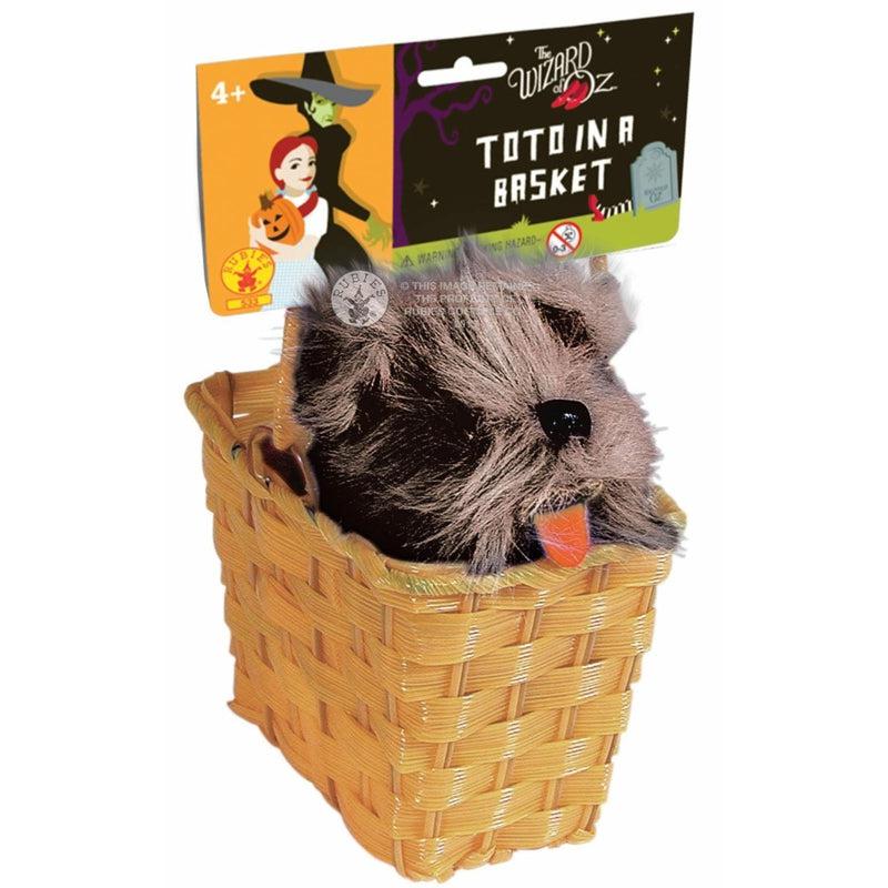 Toto In A Basket Wizard Of Oz Fancy Dress Costume Accessory - The ...