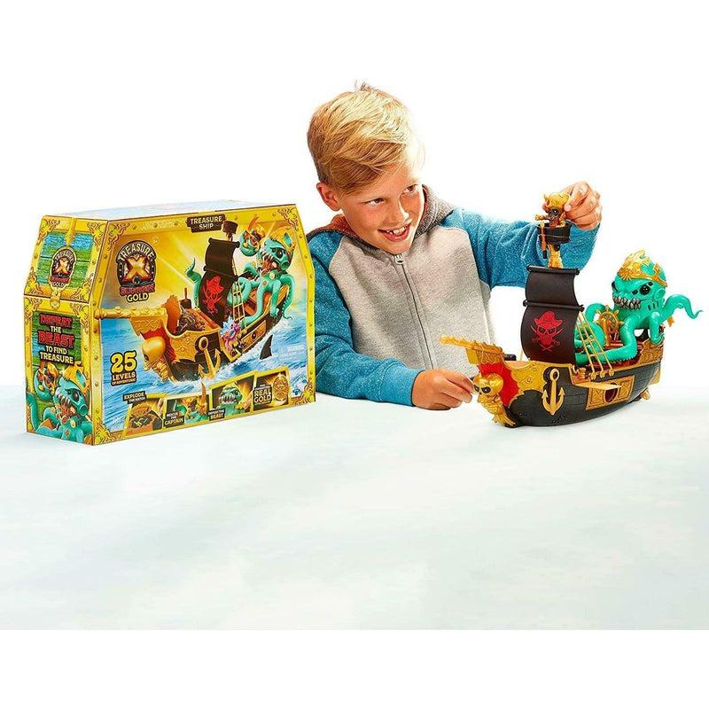 Treasure X Sunken Gold Treasure Ship Pirates Toy Playset - The Online ...