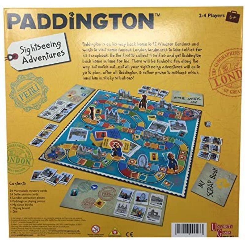 University Games Paddington Bear Movie Sightseeing Family Board Game ...