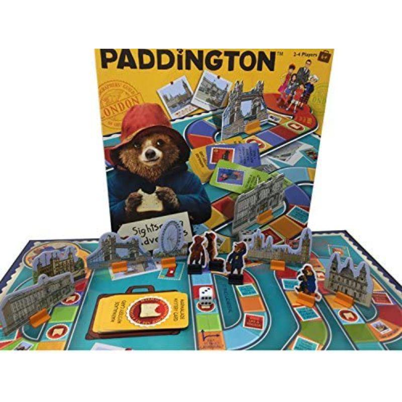 University Games Paddington Bear Movie Sightseeing Family Board Game ...