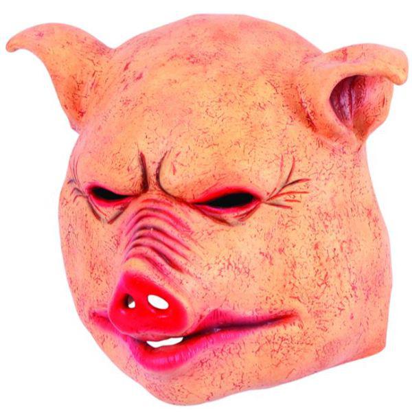 Wicked Costumes Pig Mask Adult Unisex Fancy Dress Costume Accessory ...