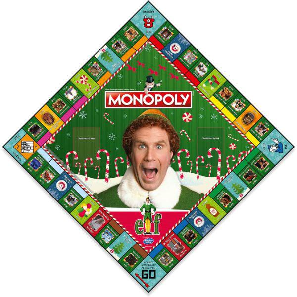 Winning Moves Elf Monopoly Christmas Family Board Game - The Online Toy ...