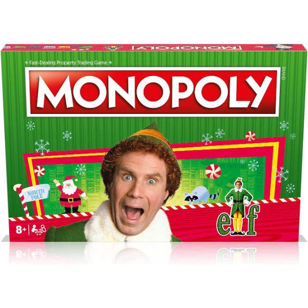 Winning Moves Elf Monopoly Christmas Family Board Game - The Online Toy ...
