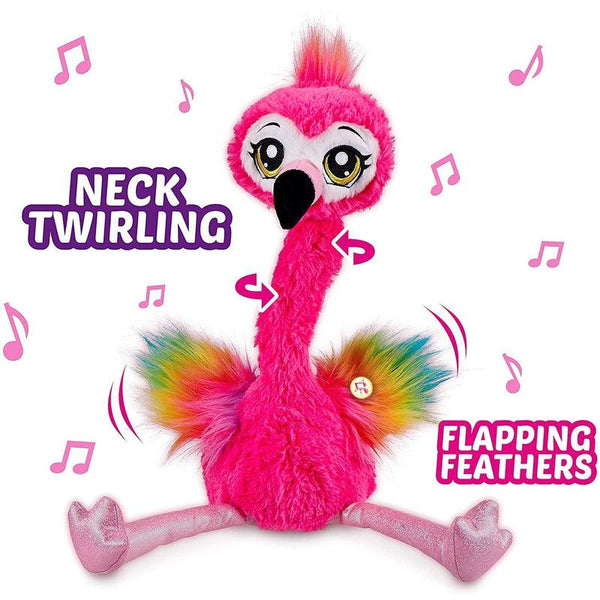 ZURU PETS ALIVE 9522 Frankie The Funky Flamingo Battery-Powered Dancin ...